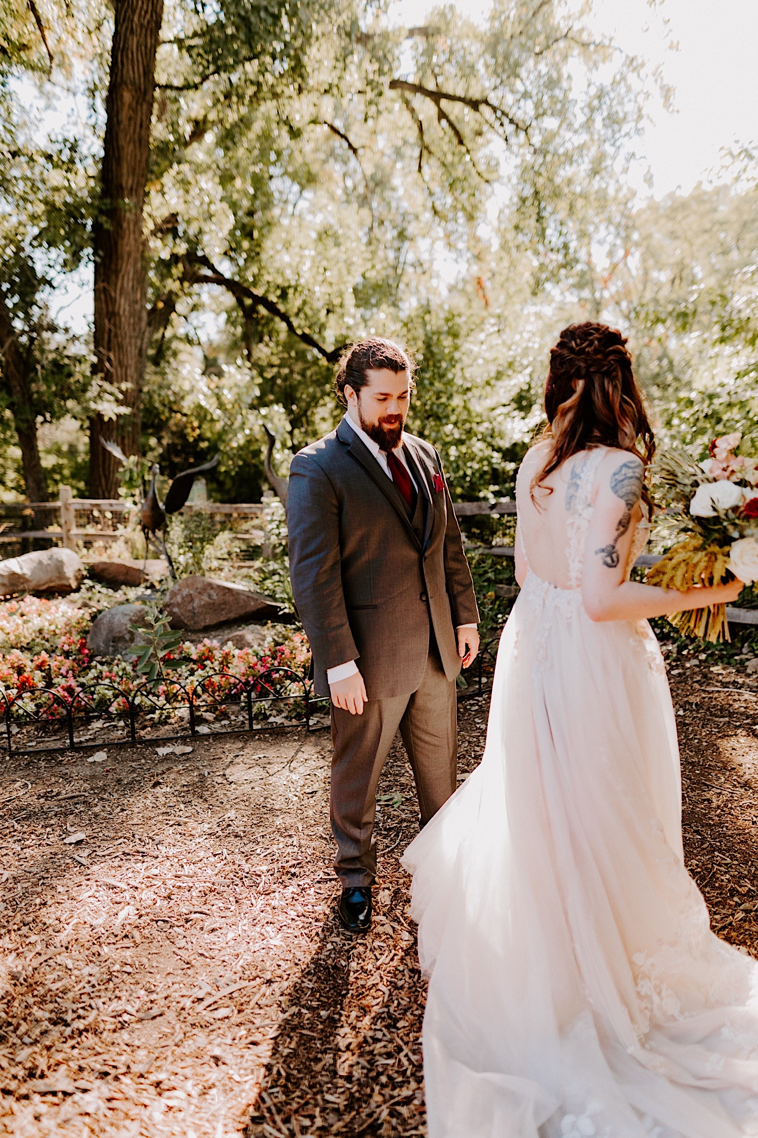 Fall Wedding at Chicago's Brookfield Zoo | Amy and Logan ...
